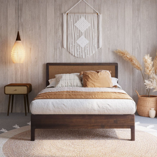 Affordable queen platform bed store